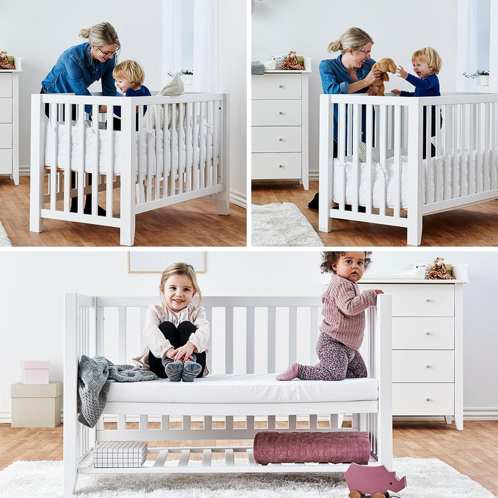 Baby bed 60x120 white, free shipping, price €369